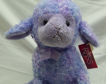 Purple Sheep Plush - Etsy