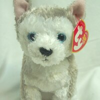 Ty Beanie Buddies Nanook the Gray and White Siberian Husky - Etsy