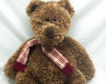 Large Gund Teddy Bear - Etsy