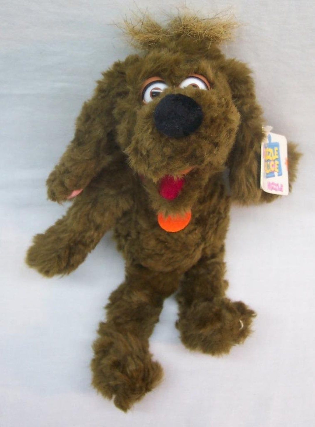Vintage 1995 Russ the Puzzle Place NUZZLE THE DOG 11" Plush Stuffed ...