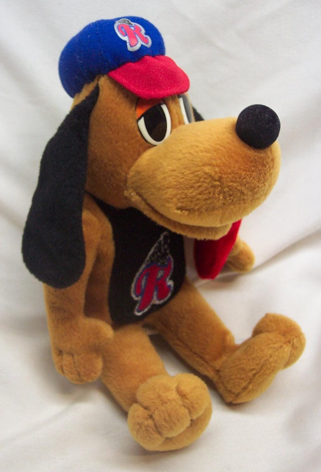 Vintage READING PHILLIES BLOOPER Dog Mascot 9" Bean Bag Stuffed Animal ...