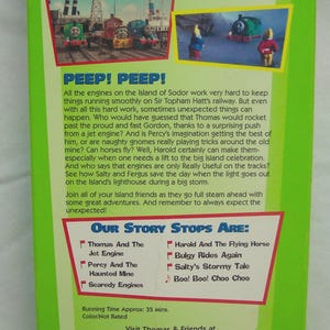 Vintage 2004 Thomas the Tank Engine & Friends Thomas and THE JET ENGINE ...