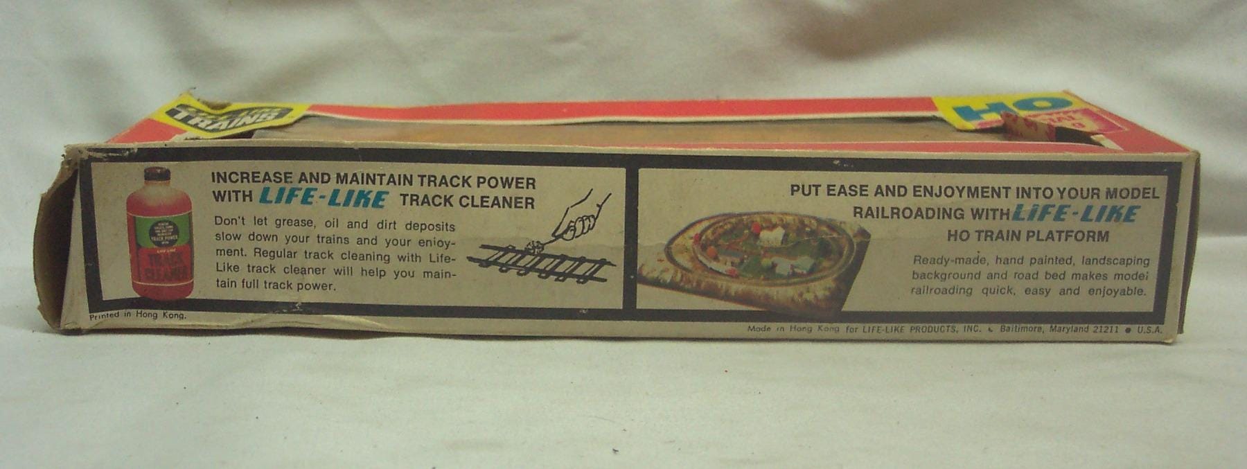 Vintage Ho Scale GREEN BAY and WEST 40 Foot Box Car Electric Railroad ...