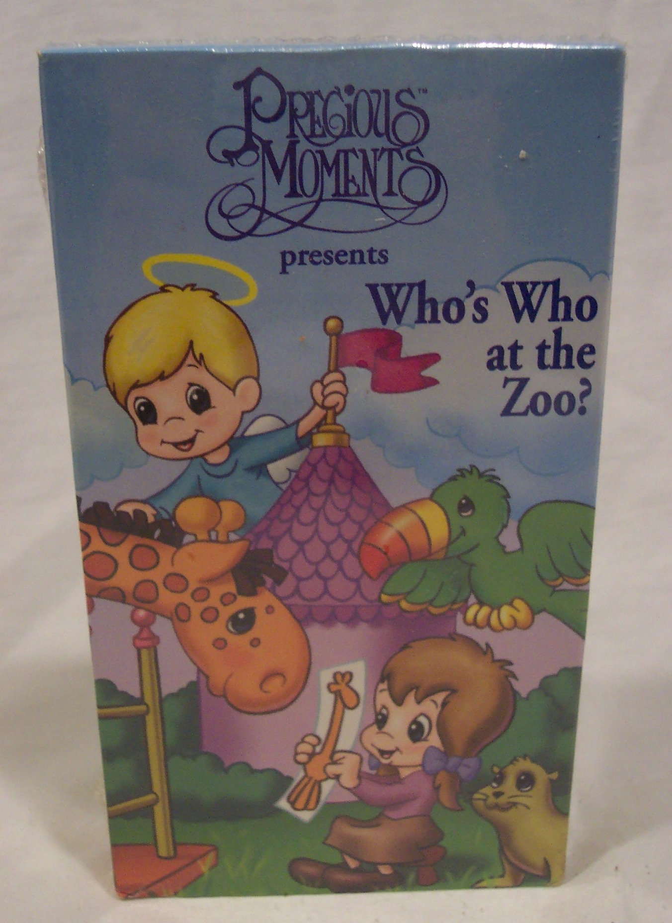 Vintage 1994 PRECIOUS MOMENTS Presents Who’s Who At the Zoo? VHS Video ...