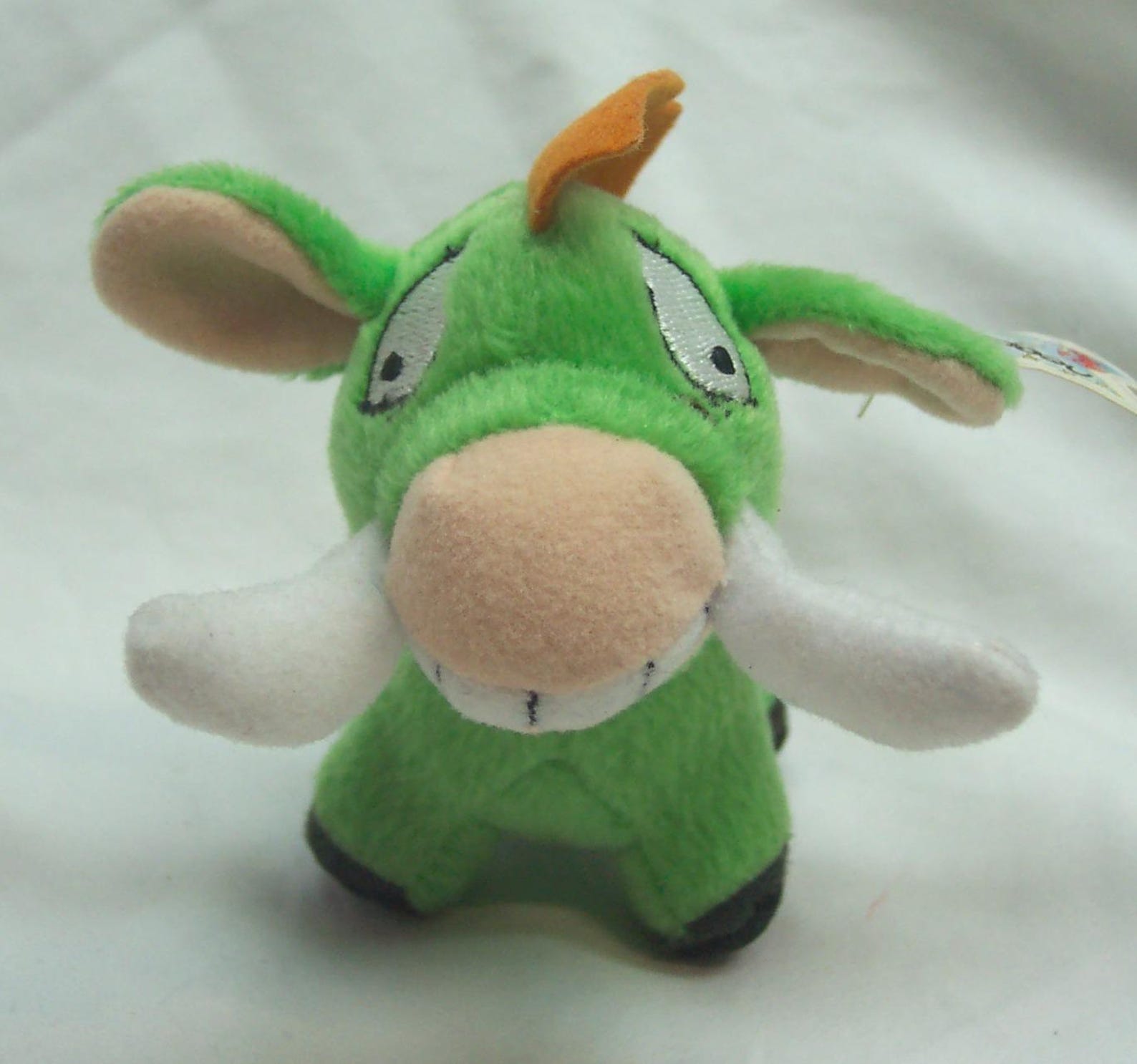 Vintage 2004 Neopets GREEN MOEHOG Neopet 4" Plush Stuffed Animal Toy ...