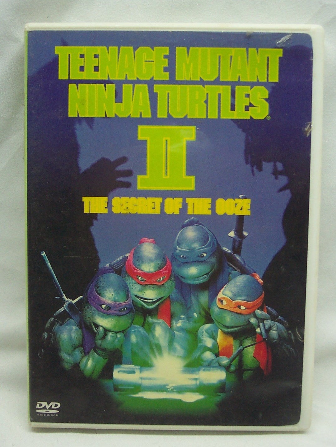 Vintage Teenage Mutant Ninja Turtles II the Secret of the Ooze DVD ...