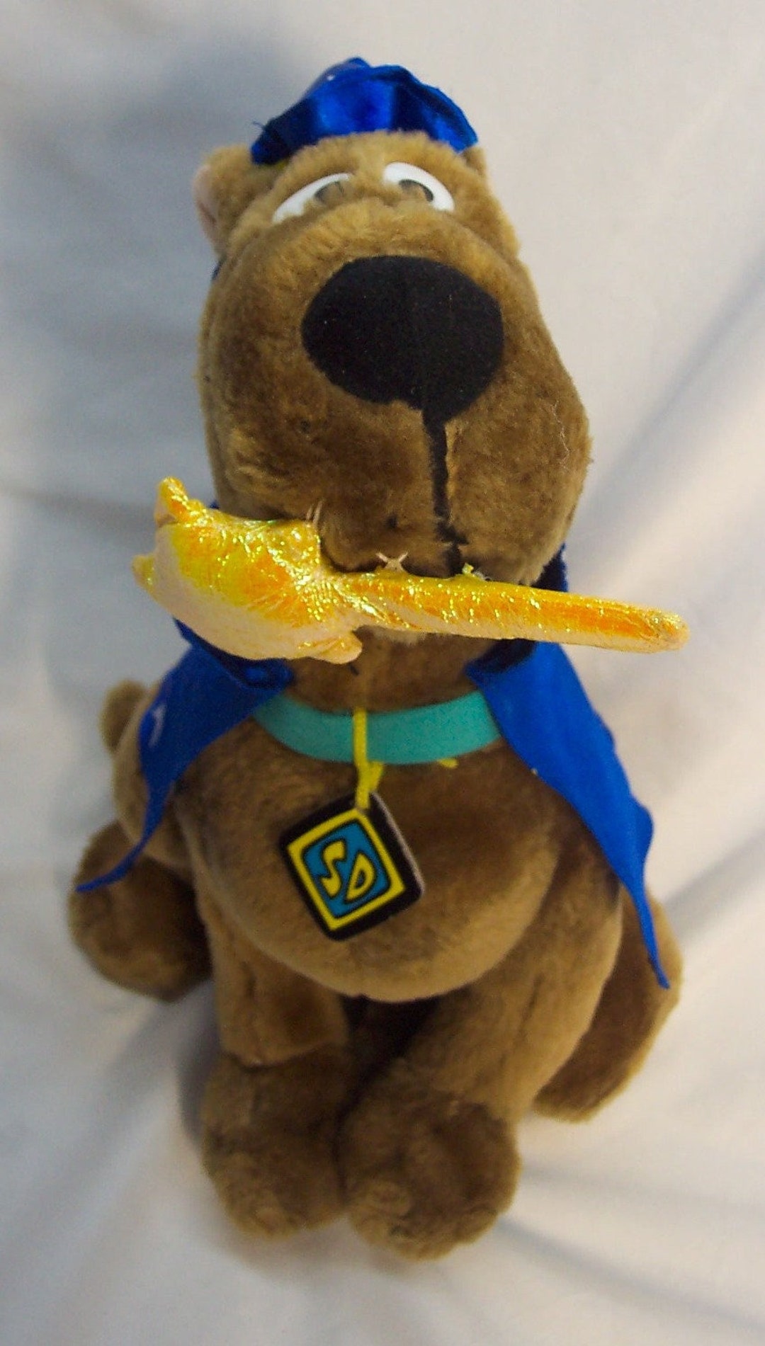 Vintage WB SCOOBY-DOO Dog as Wizard Magician 13" Plush Stuffed Animal ...