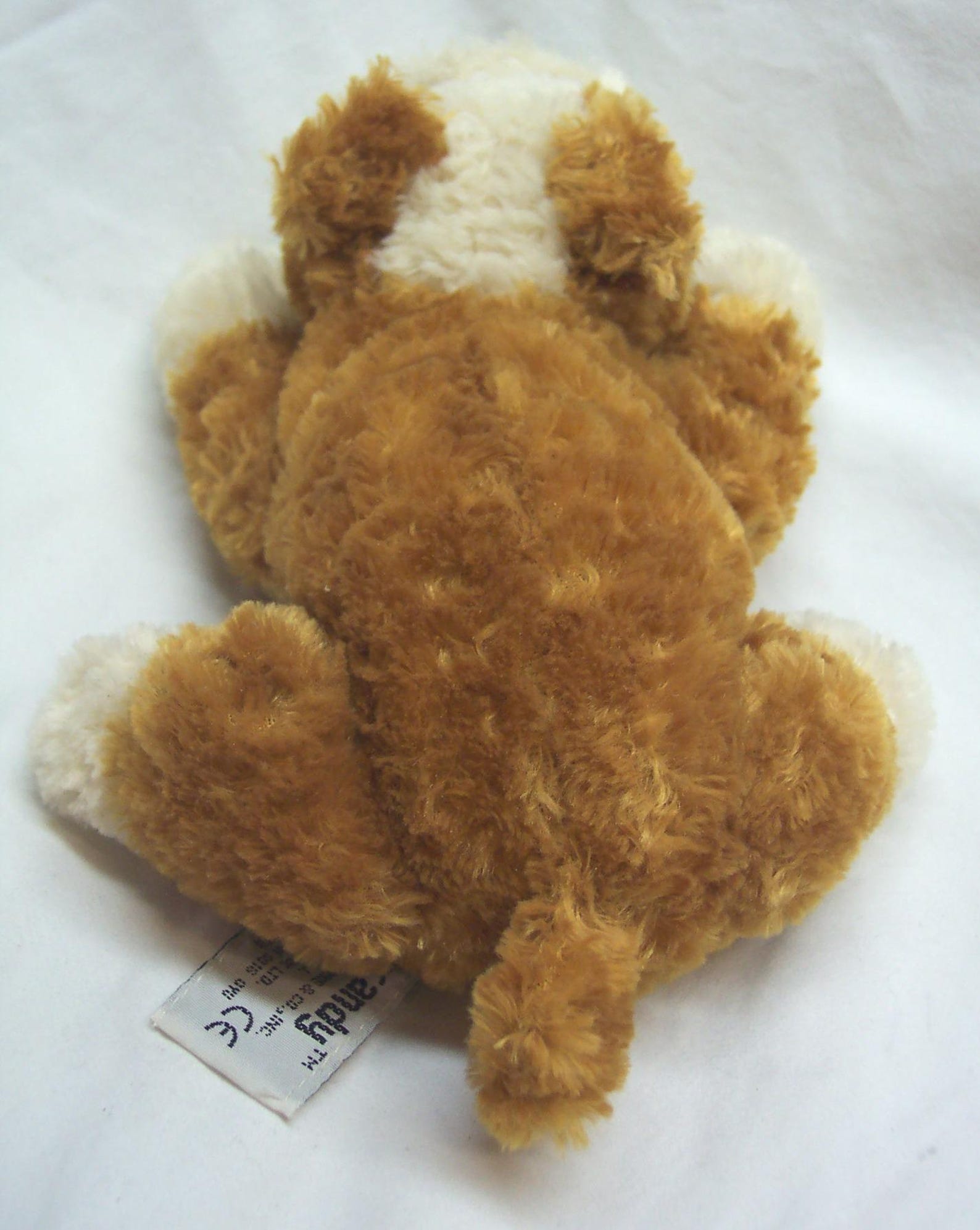 Vintage RUSS BRANDY the Bulldog Puppy DOG 8" Plush Stuffed Animal Toy ...