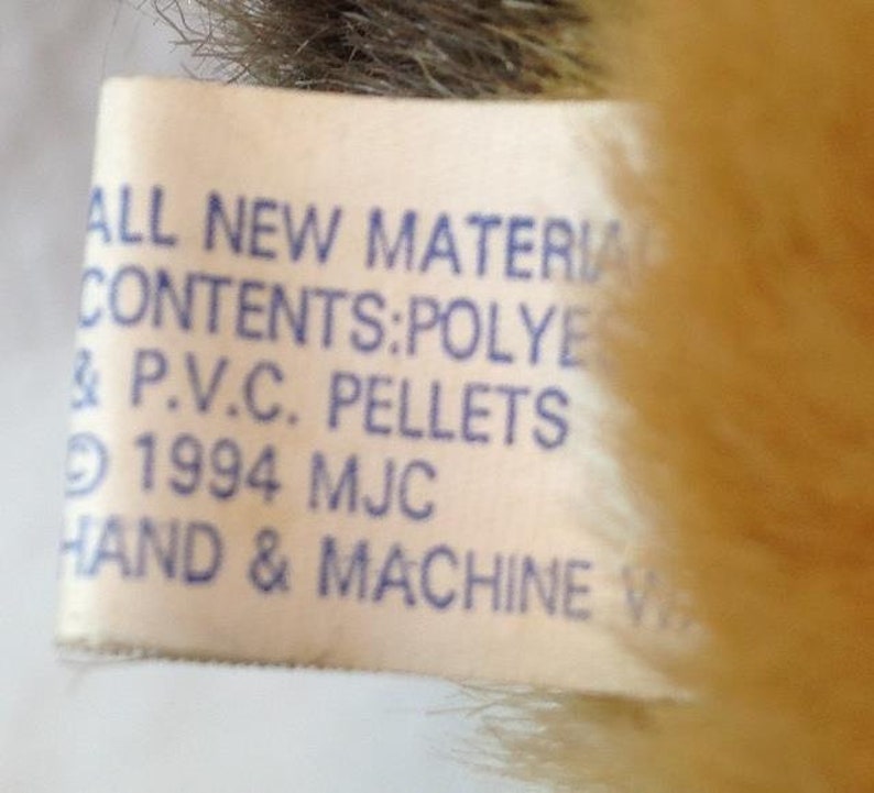 Vintage 1994 Puffkins Tan & Brown PUPPY DOG 4 Plush - Etsy