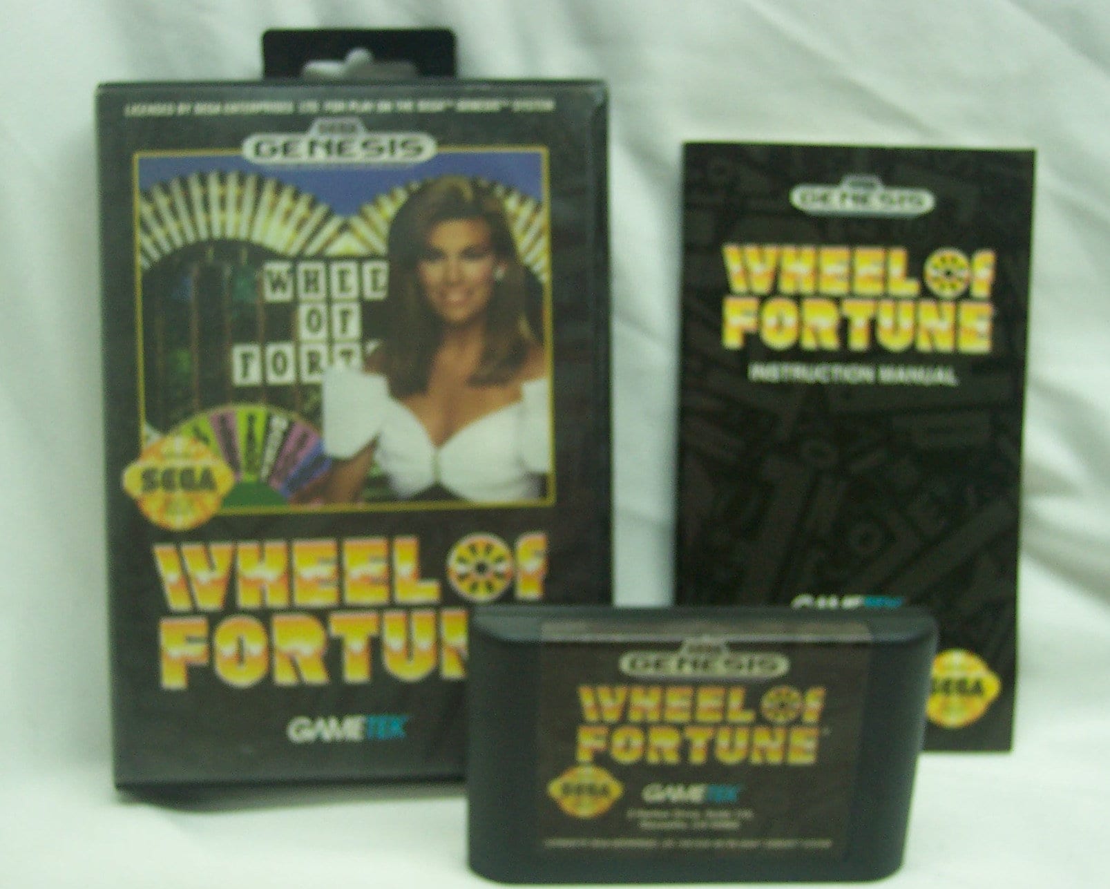 Vintage WHEEL OF FORTUNE Sega Genesis Video Game Complete with | Etsy