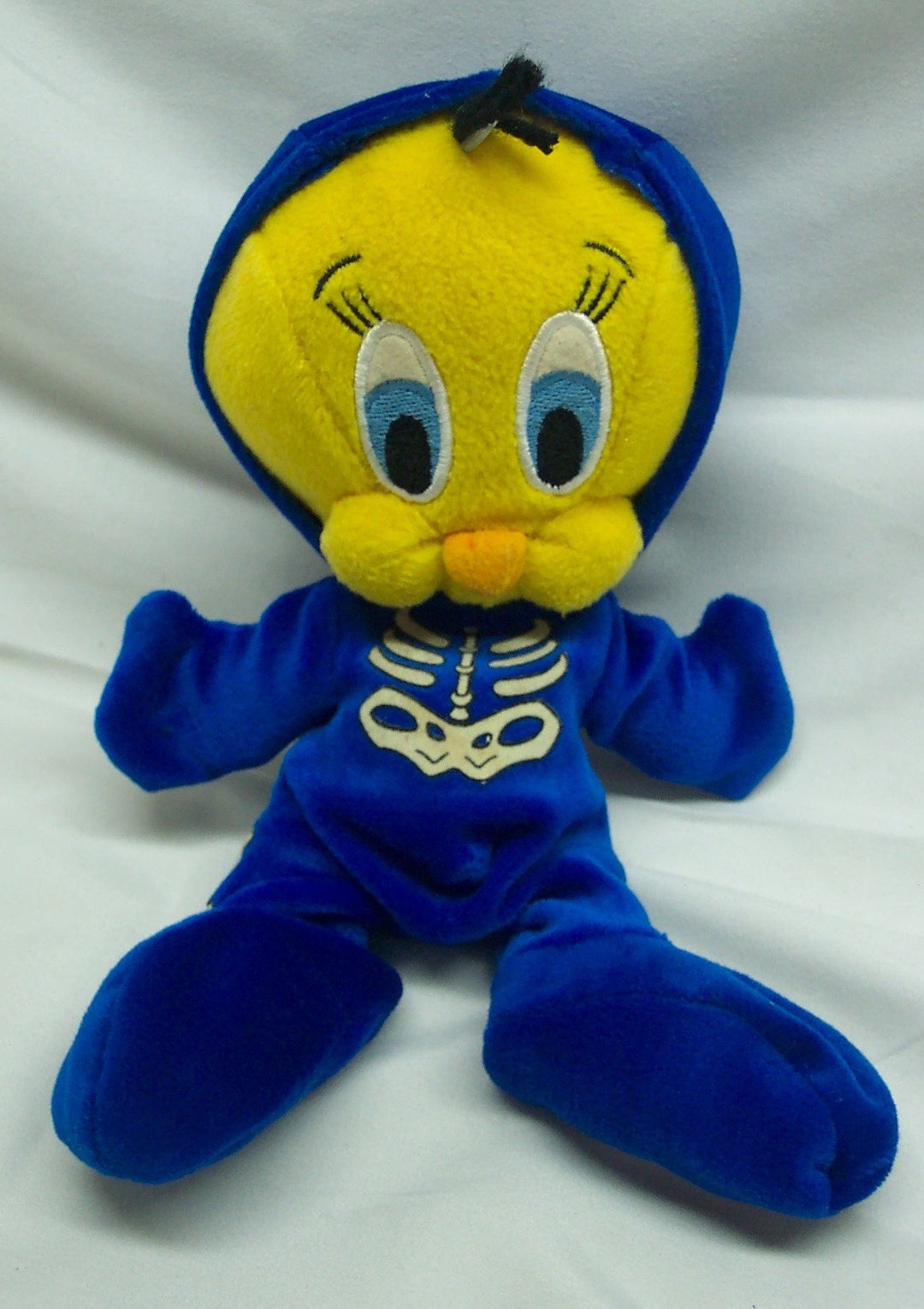 Vintage 1998 WB Store Looney Tunes TWEETY Bird in SKELETON Costume 8 ...