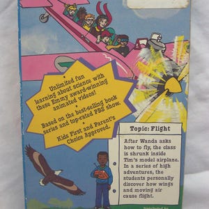 Vintage Scholastic's the Magic School Bus TAKING FLIGHT Plane Facts Vhs ...