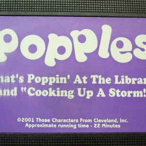 Vintage Rare POPPLES What's Poppin' and the Library & Cooking up a ...