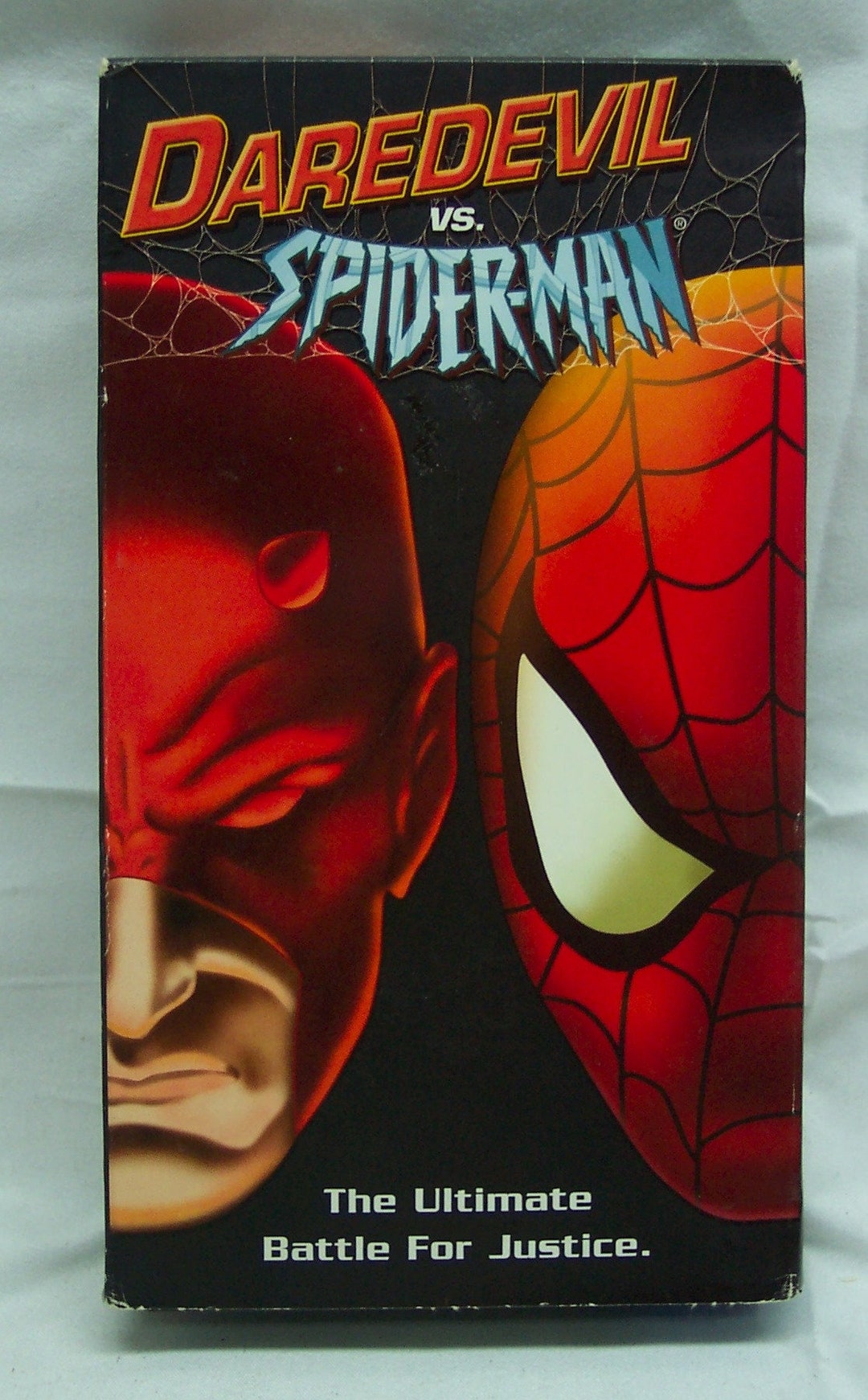 Vintage DAREDEVIL Vs SPIDER-MAN the Ultimate Battle for Justice Marvel ...
