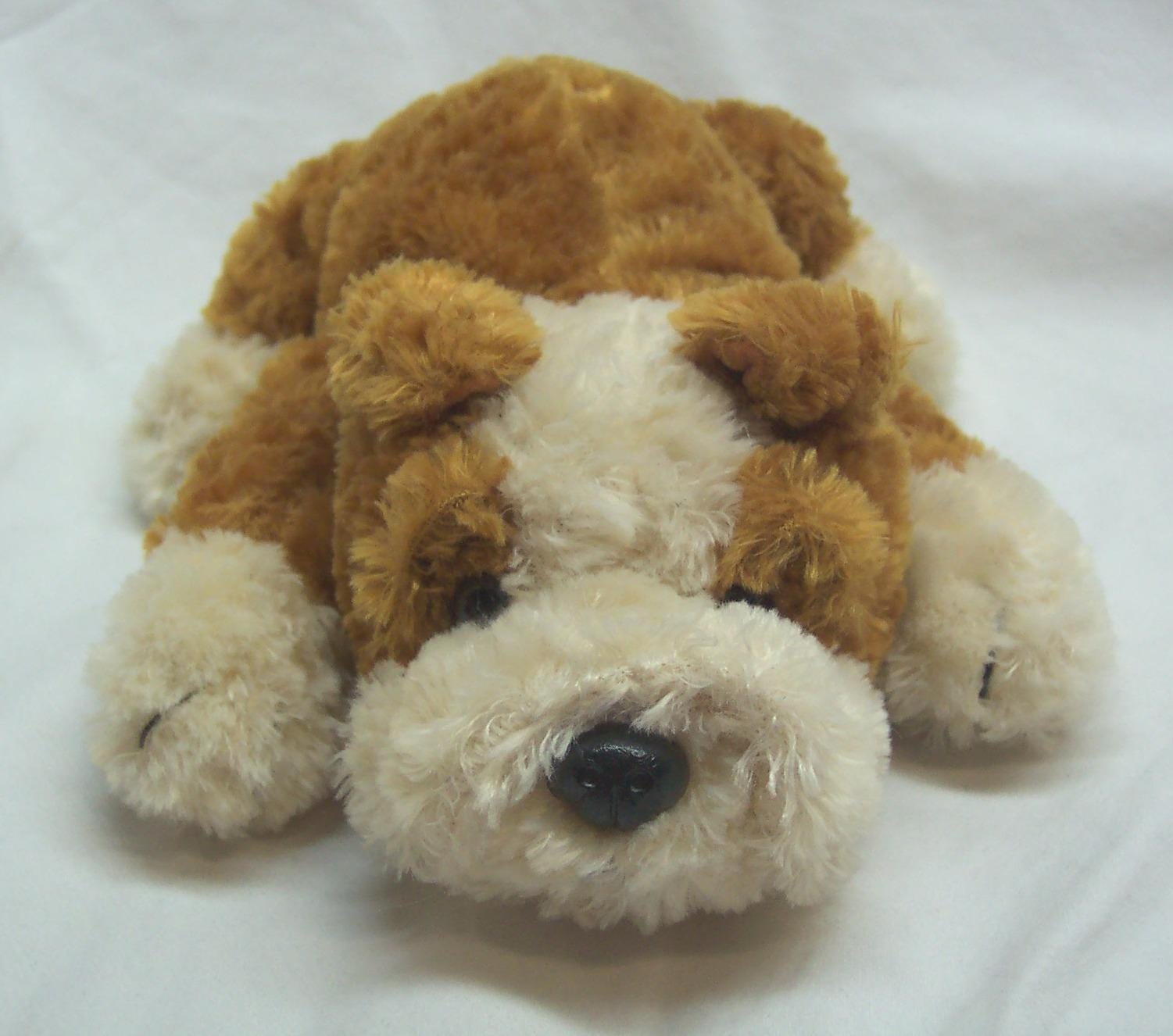Vintage RUSS BRANDY the Bulldog Puppy DOG 8" Plush Stuffed Animal Toy ...