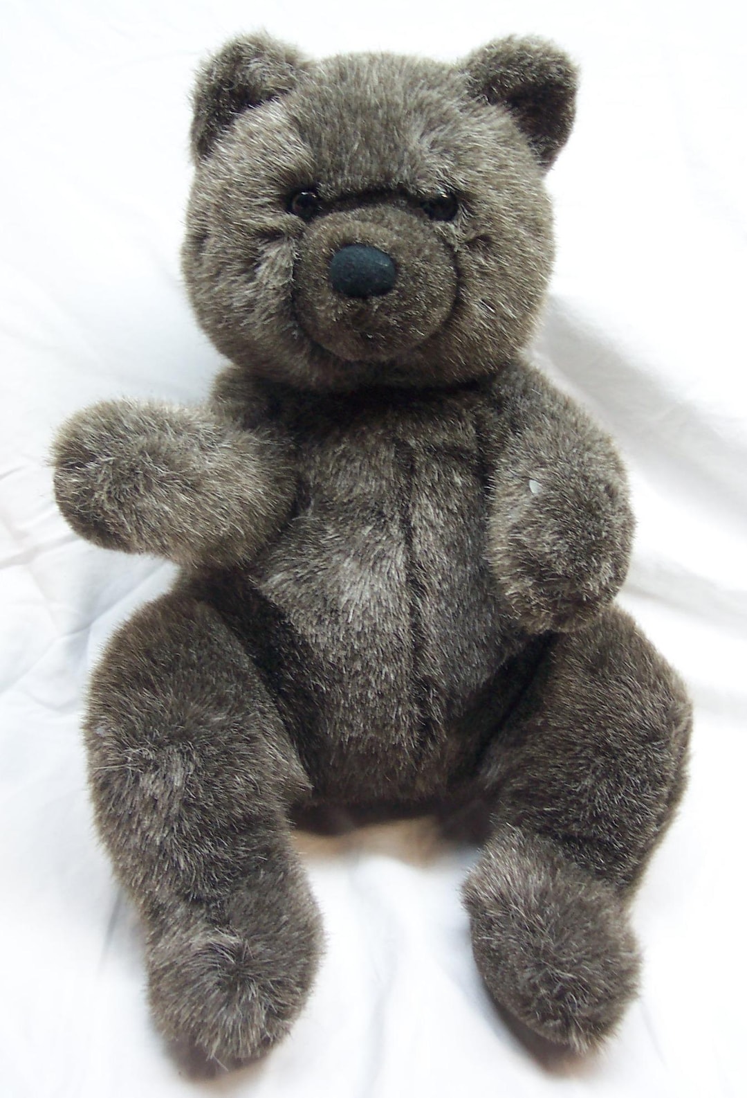 Rare Vintage 1988 Applause Bravo! GRAY ROOSEVELT Teddy Bear 17" Plush ...