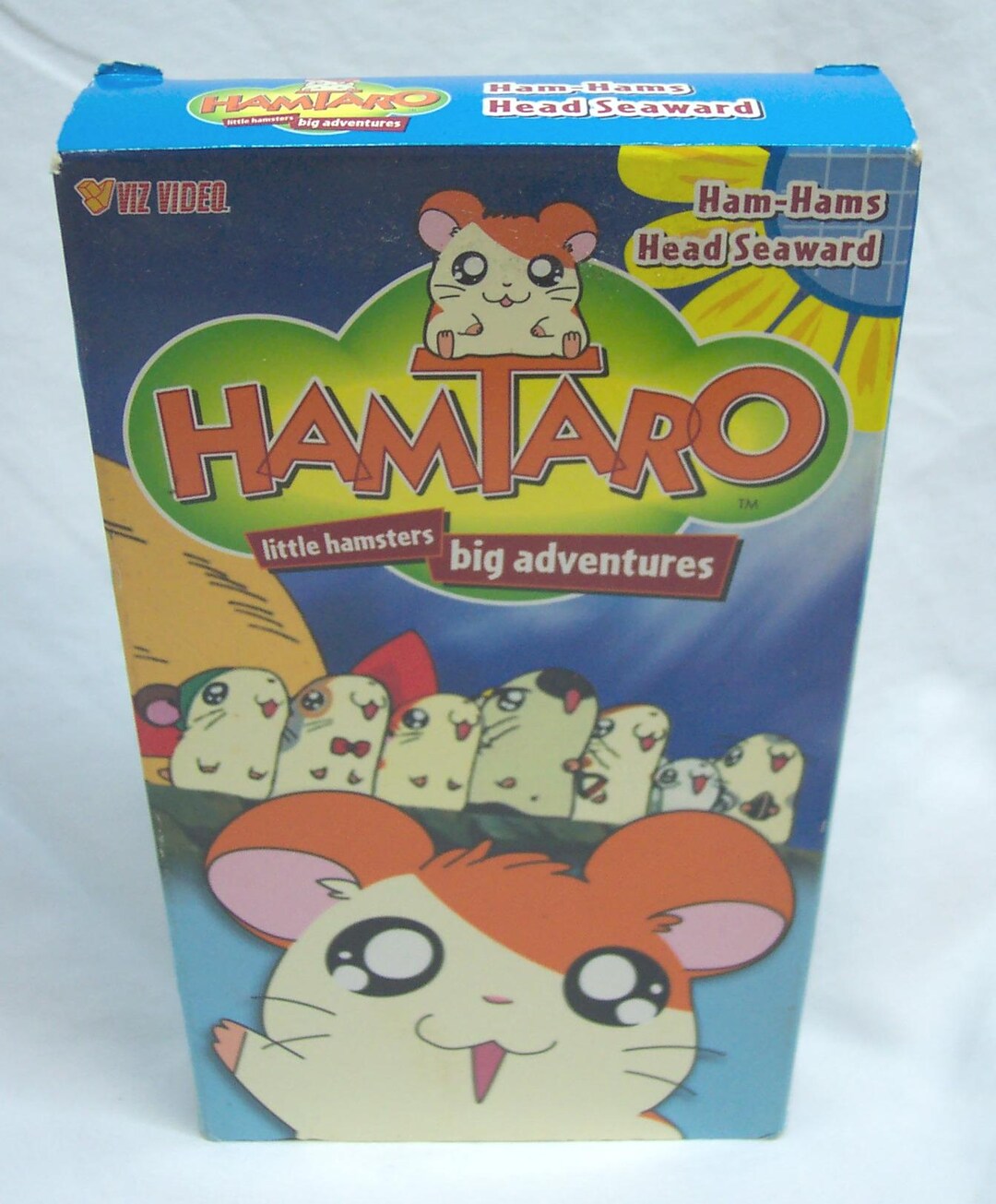 Vintage 2000 HAMTARO Little Hamsters HAM-HAMS Head Seaward Vhs Video 75 ...