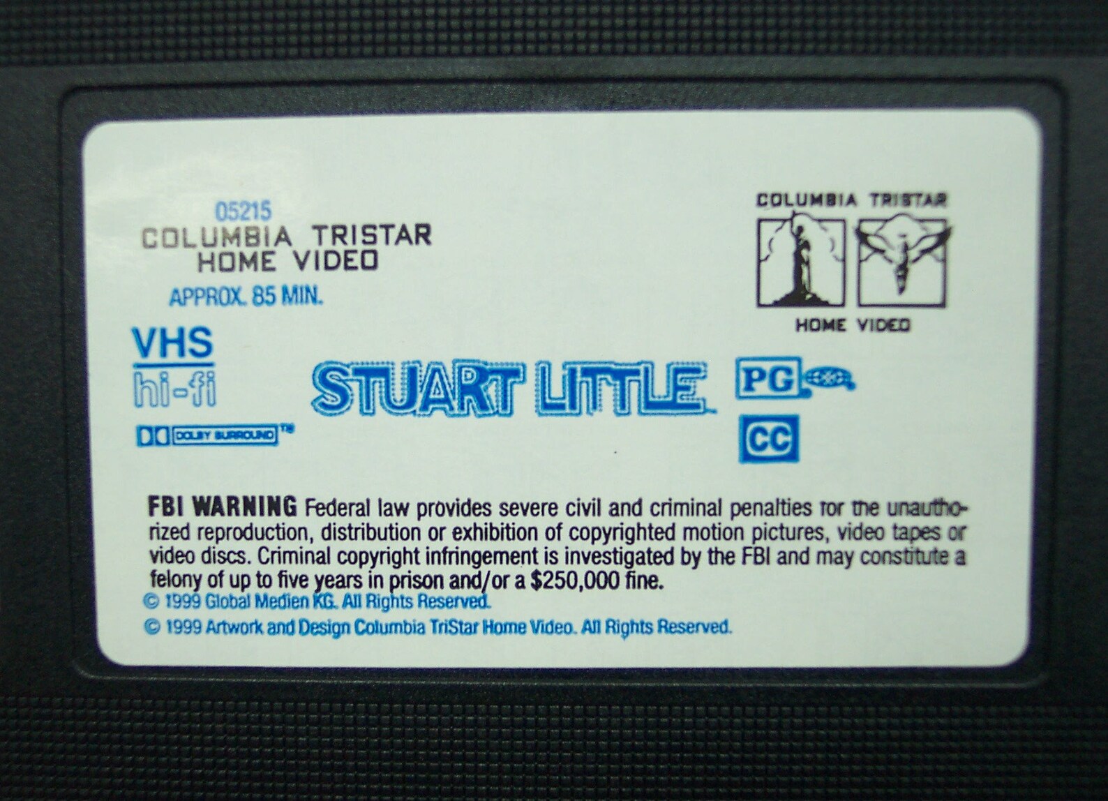 Vintage STUART LITTLE Movie Vhs Video Mouse | Etsy