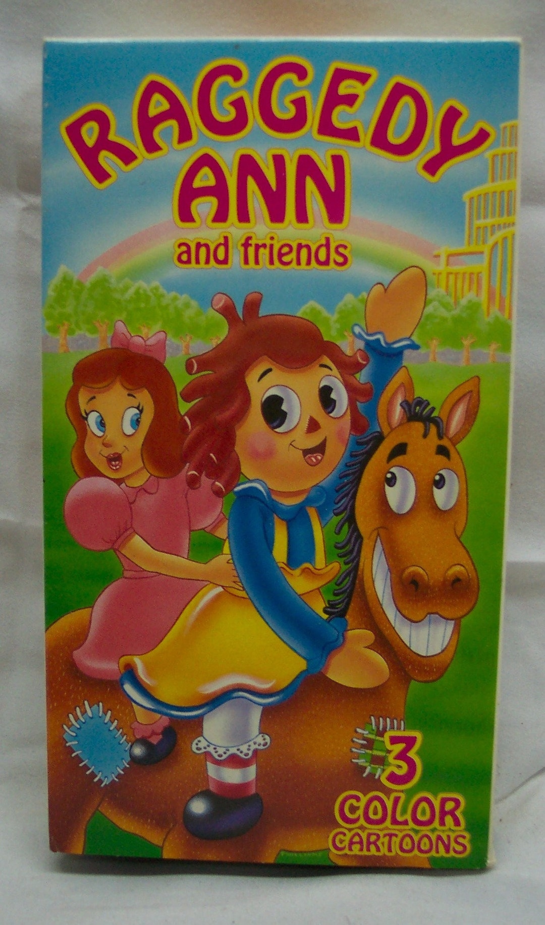 Vintage 1991 Raggedy Ann & Friends Cartoon VHS Video 1990's the ...