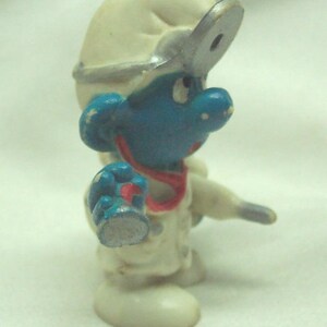Vintage 1982 Schleich the Smurfs Doctor Dr. Smurf PVC Toy Figure 1980's ...