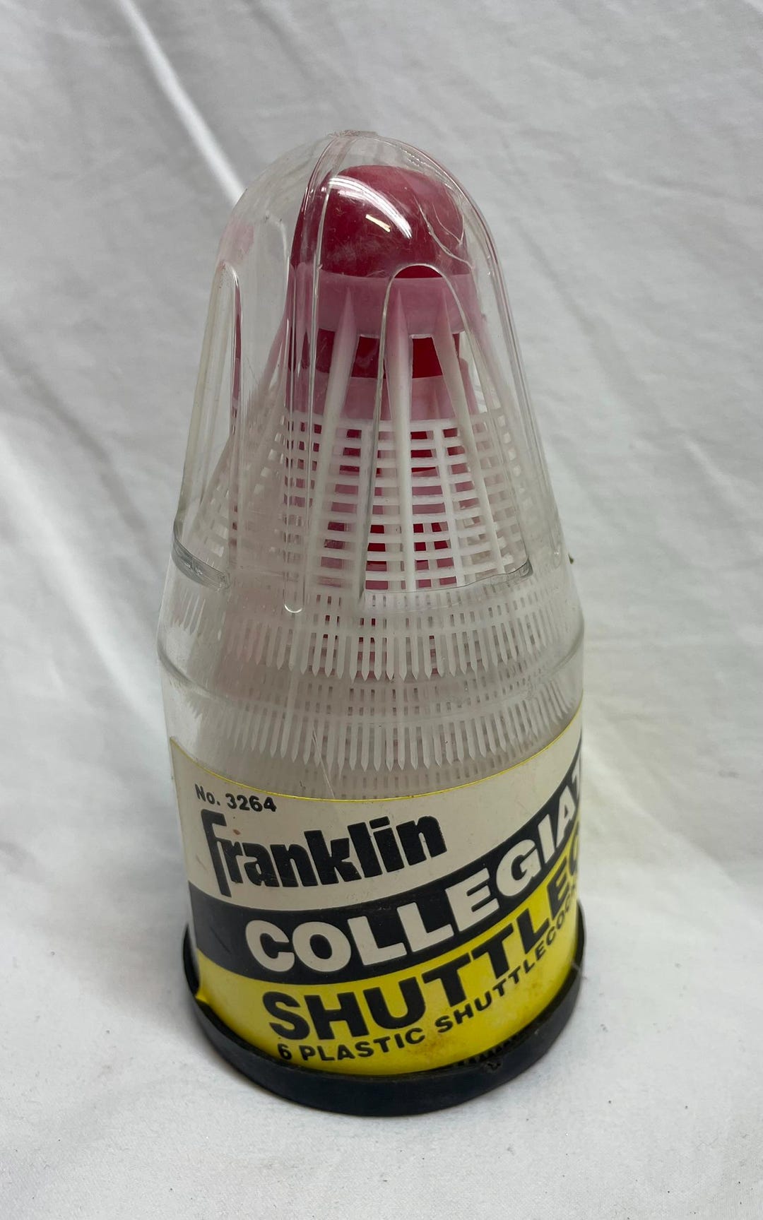 Vintage Franklin Collegiate Badminton Shuttlecocks Birdy Birdies Set ...