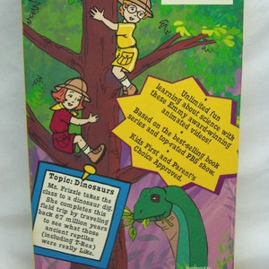 Vintage Scholastic's the Magic School Bus THE BUSASAURUS Dinosaur Vhs ...