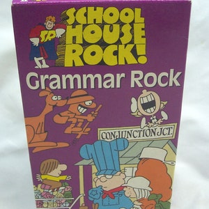 Vintage School House Rock GRAMMAR ROCK Vhs Video 1995 - Etsy