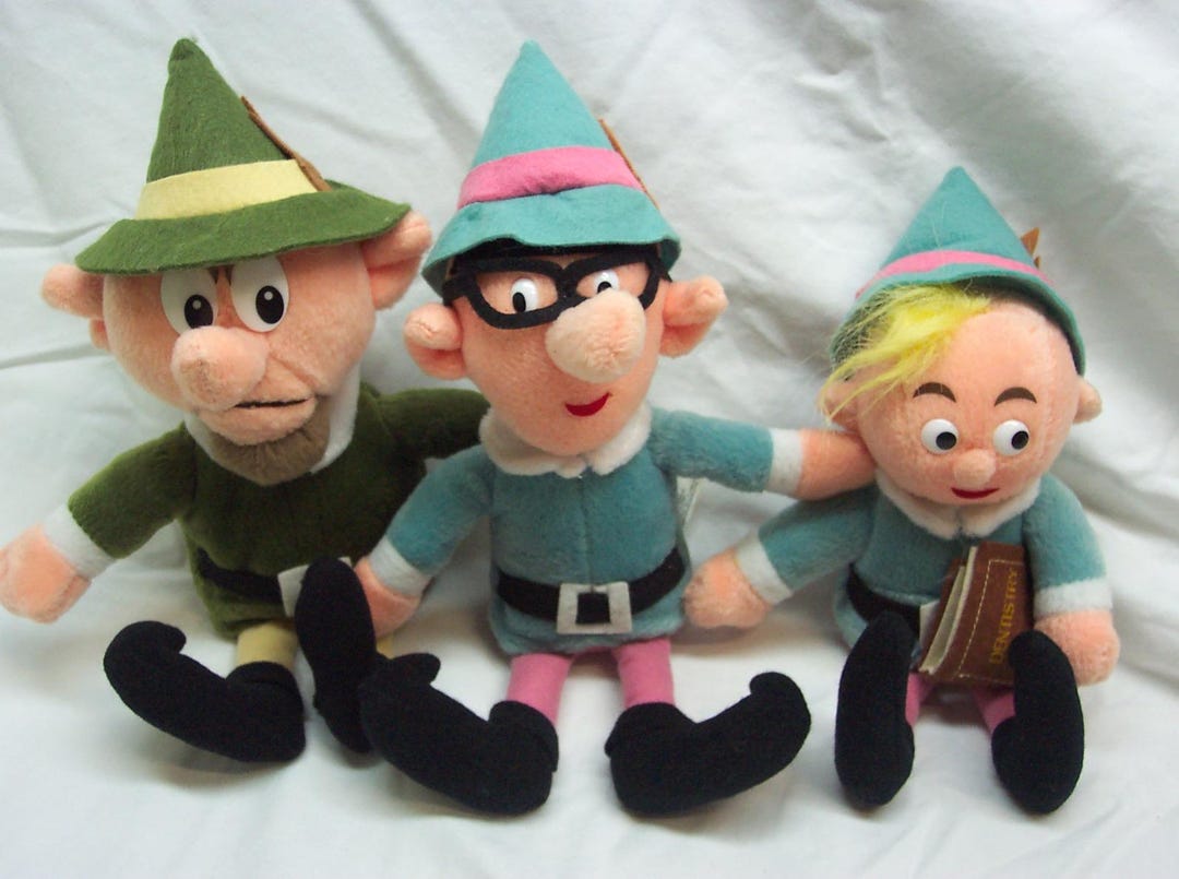 Rudolph the Red Nosed Reindeer the Island of the Misfit Toys Tall Elf ...