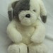 Vintage 1985 Dakin White and Gray PUPPY DOG 8 Plush - Etsy