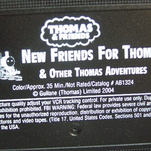 Vintage 2004 Thomas the Tank Engine & Friends NEW FRIENDS for Thomas ...