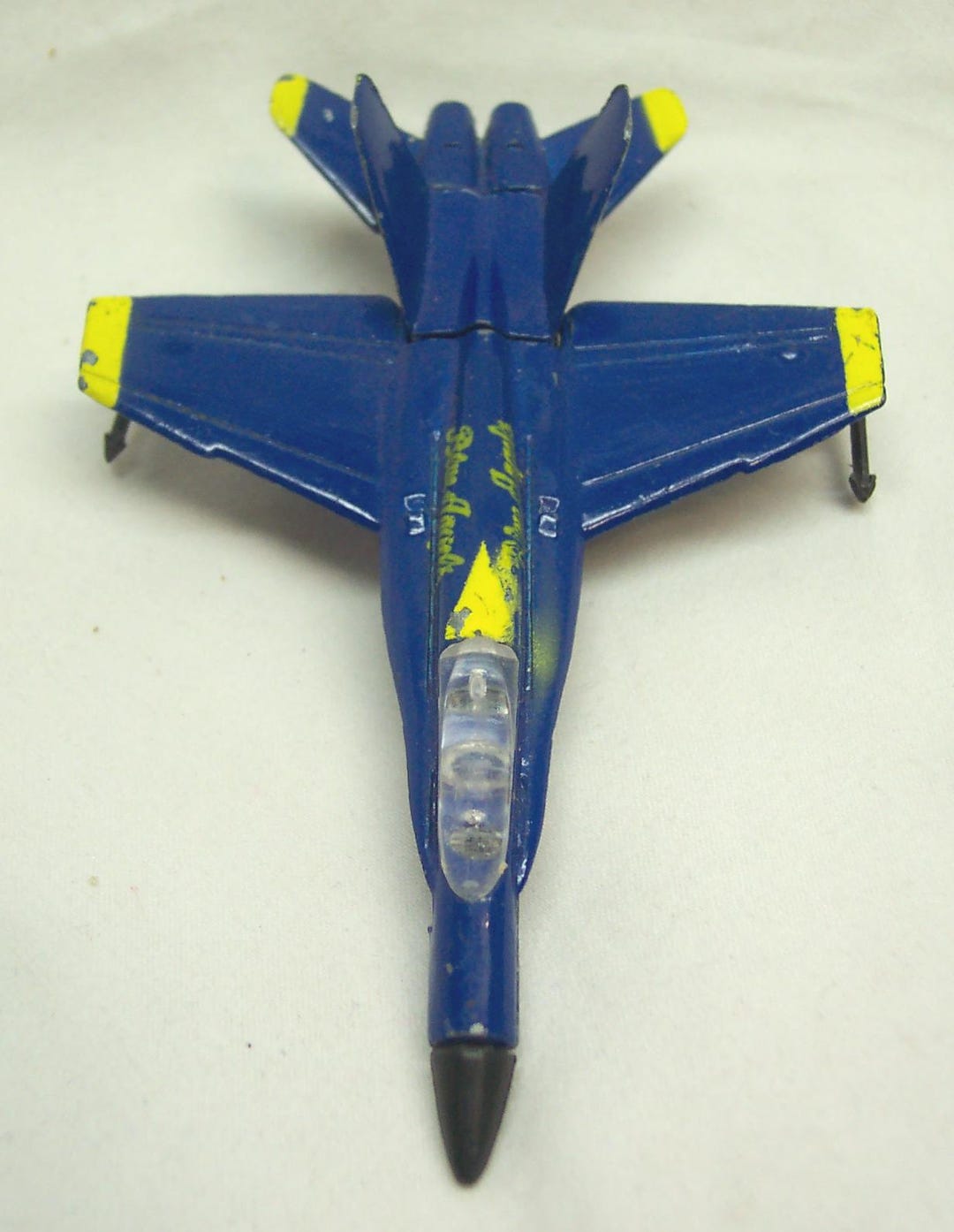 Vintage Zee Toys A204 F-18 Hornet Blue Angels #2 Diecast Fighter Jet ...
