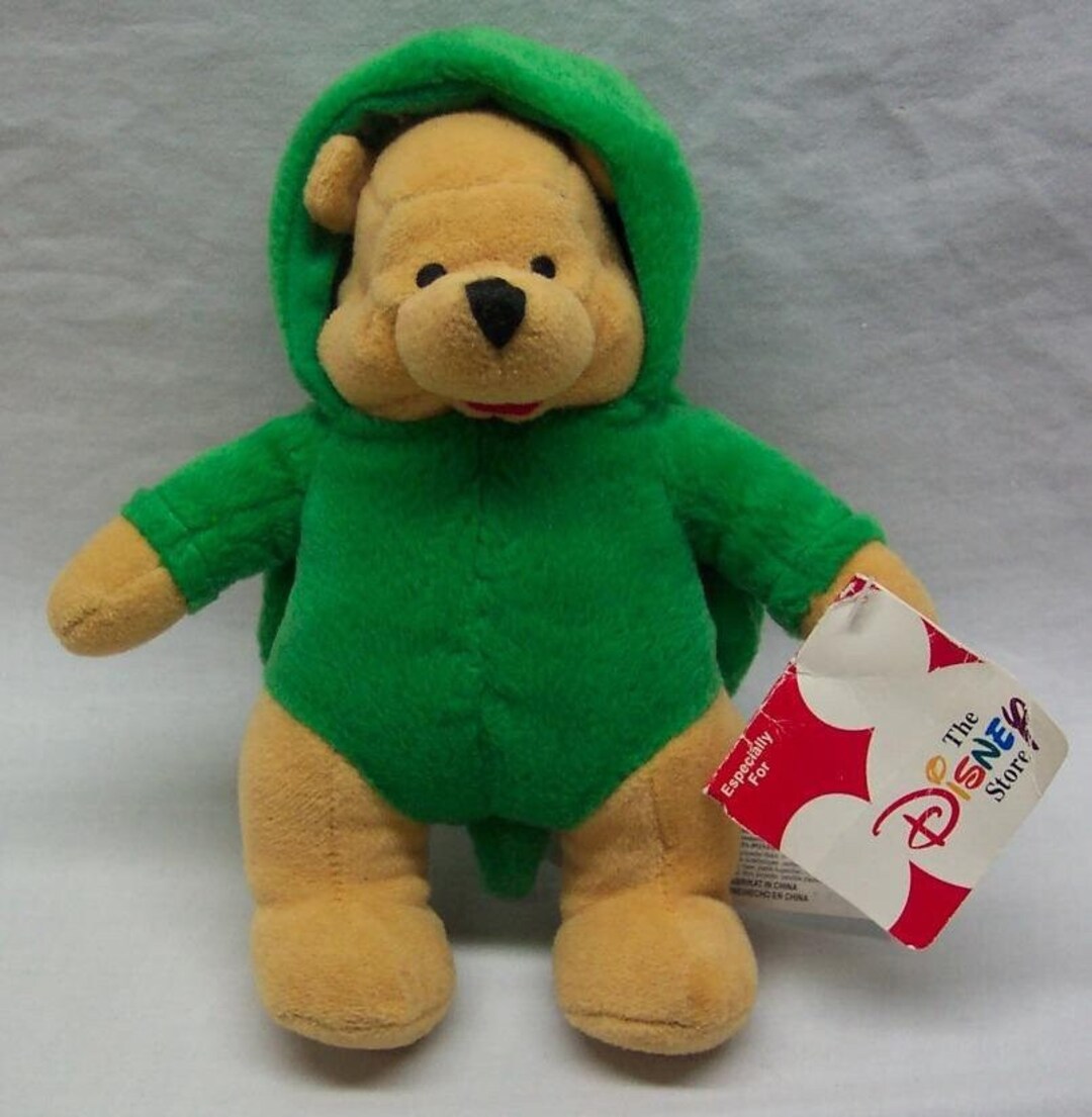 Walt Disney Store Winnie the Pooh TURTLE COSTUME 7 Bean Bag Stuffed ...