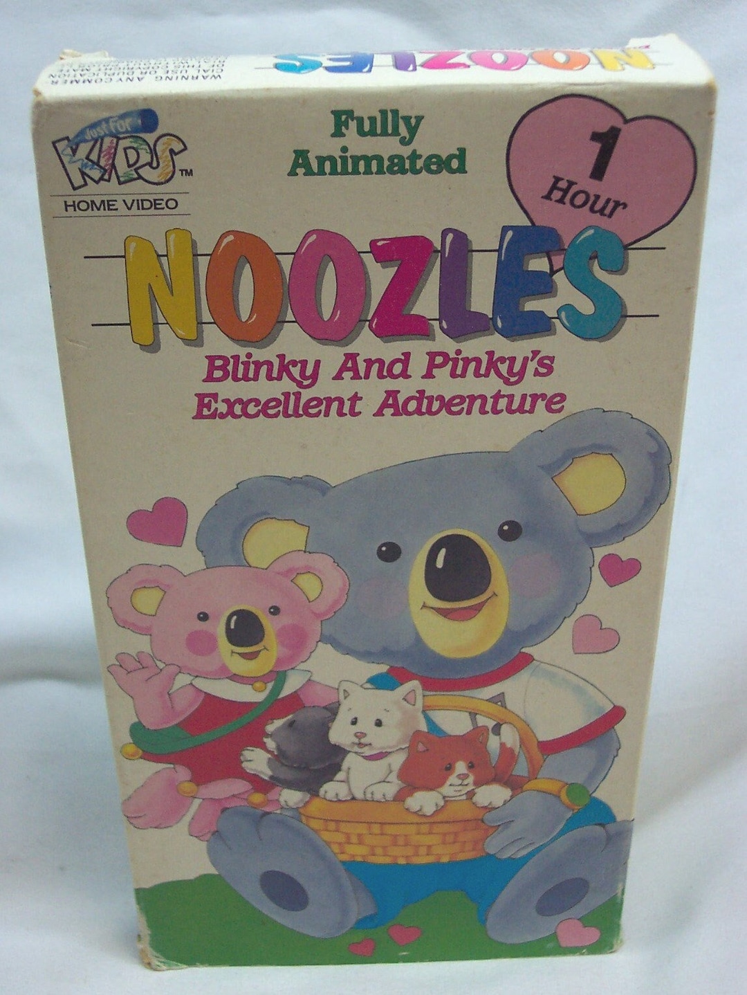 Vintage NOOZLES Blinky and Pinky's Excellent Adventure Cartoon Vhs ...