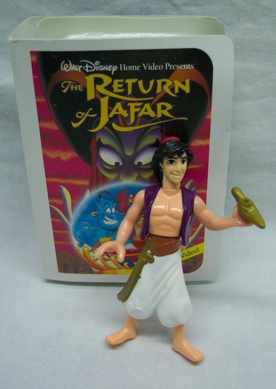 Vintage Walt Disney the Return of Jafar ALADDIN 4" Plastic Action ...