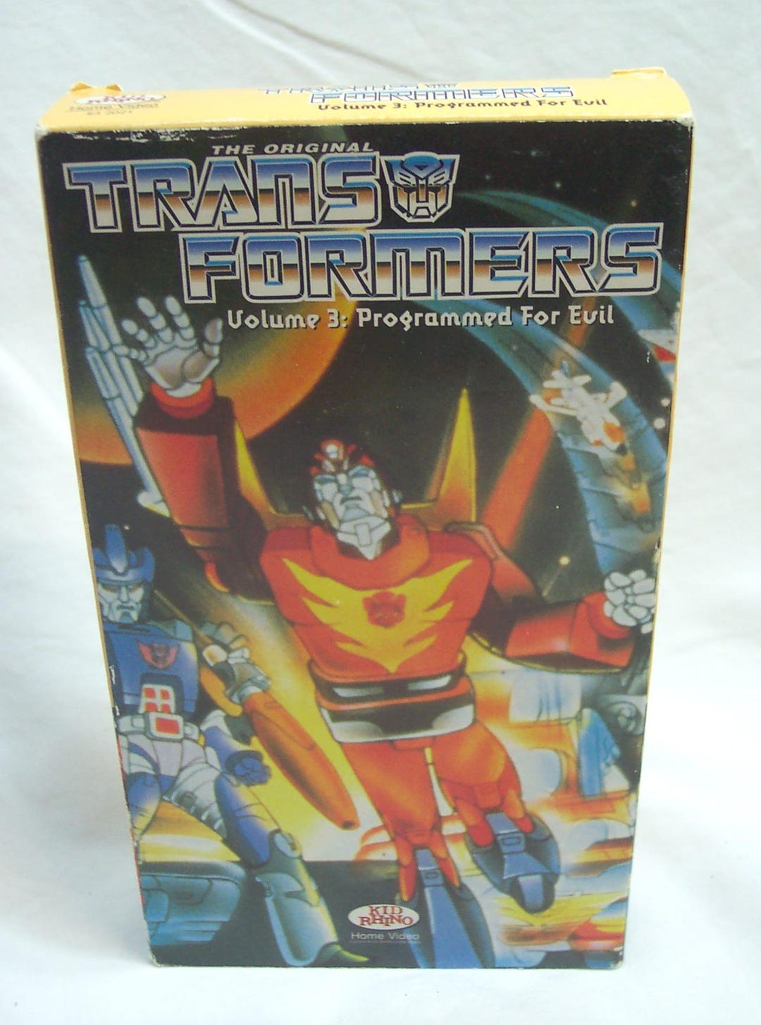 TRANSFORMERS Volume 3 Programmed for Evil VHS Video 1980's G1 Cartoon ...