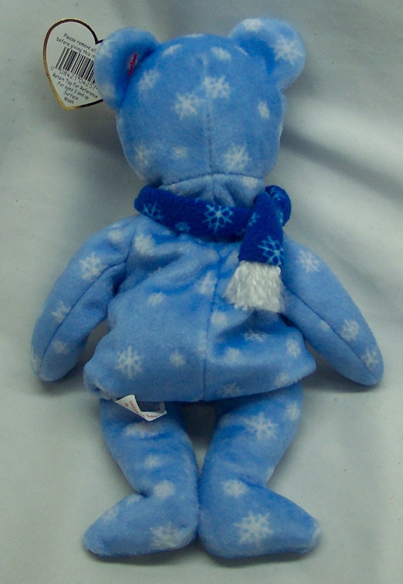 Rare ERRORS TY 1999 Beanie Babies Holiday Light Blue | Etsy