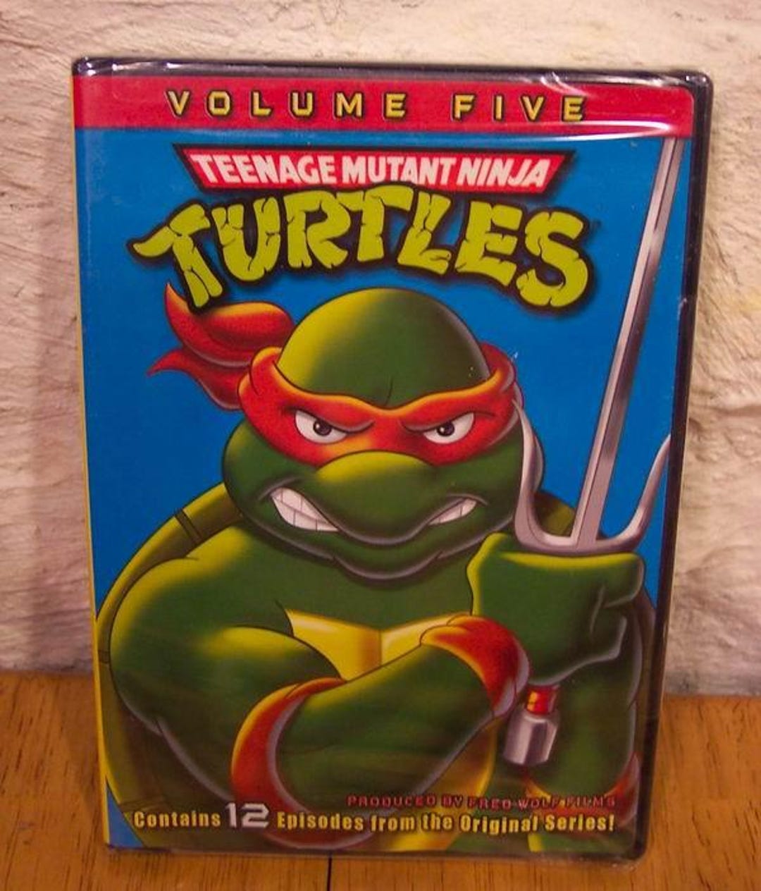 Vintage Teenage Mutant Ninja Turtles TMNT Original Cartoon Volume 5 Dvd ...