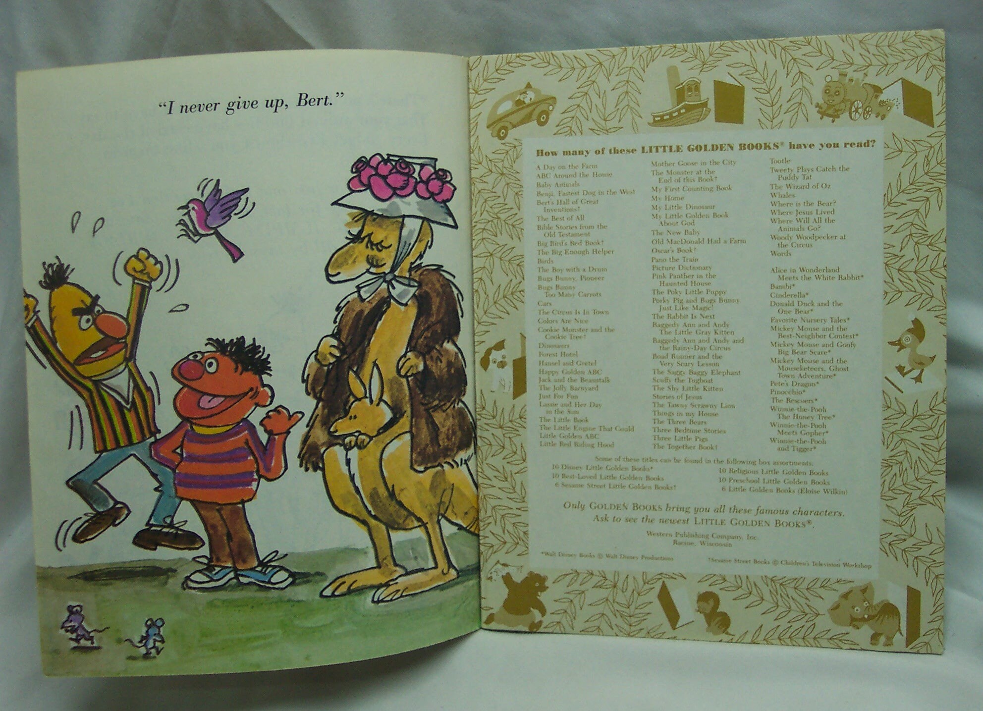 Vintage SESAME STREET Bert's Hall of Great Inventions - Etsy