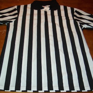 Referee Ref Uniform MAJESTIC JERSEY Mens Medium NEW Football Basketball ...