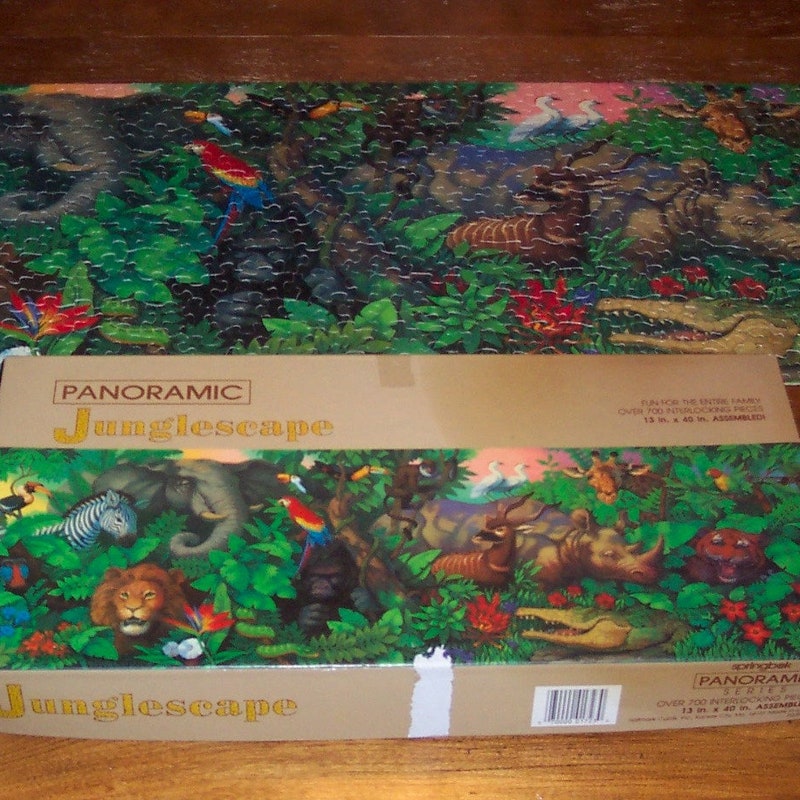 Panoramic Jigsaw Puzzles - Etsy