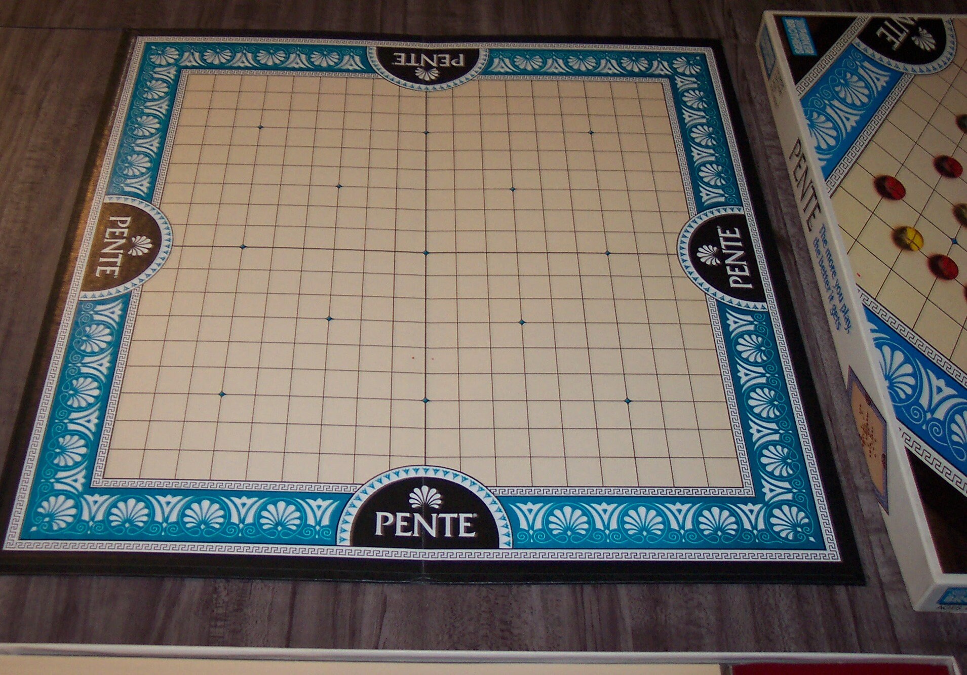 Vintage 1988 Parker Brothers PENTE Classic Game of Skill Board - Etsy