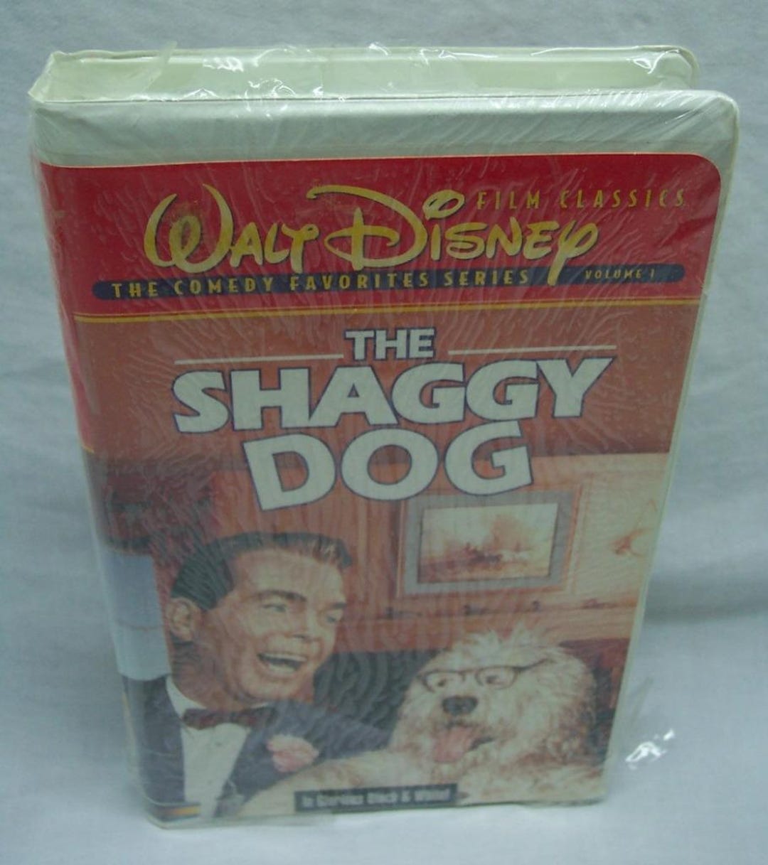 Vintage Walt Disney THE SHAGGY DOG Vhs Video Movie New in Shrink-wrap ...