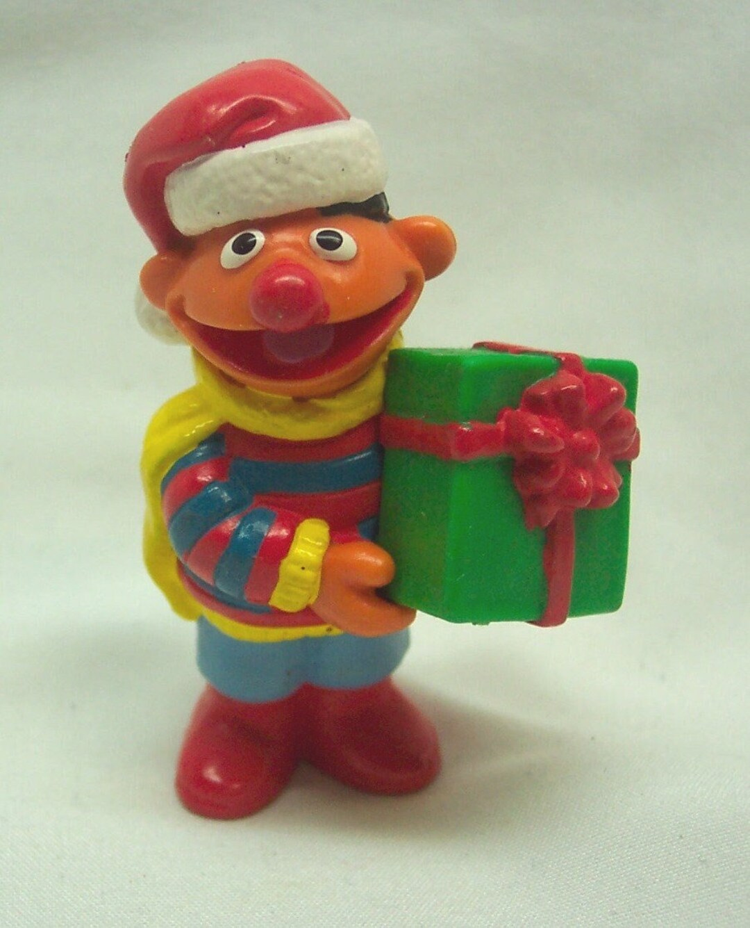 Vintage 1980's Jim Henson Applause Sesame Street ERNIE Christmas Gift ...