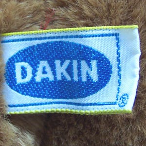 Vintage 1981 Dakin BROWN Jointed TEDDY BEAR 13" Plush Stuffed Animal ...