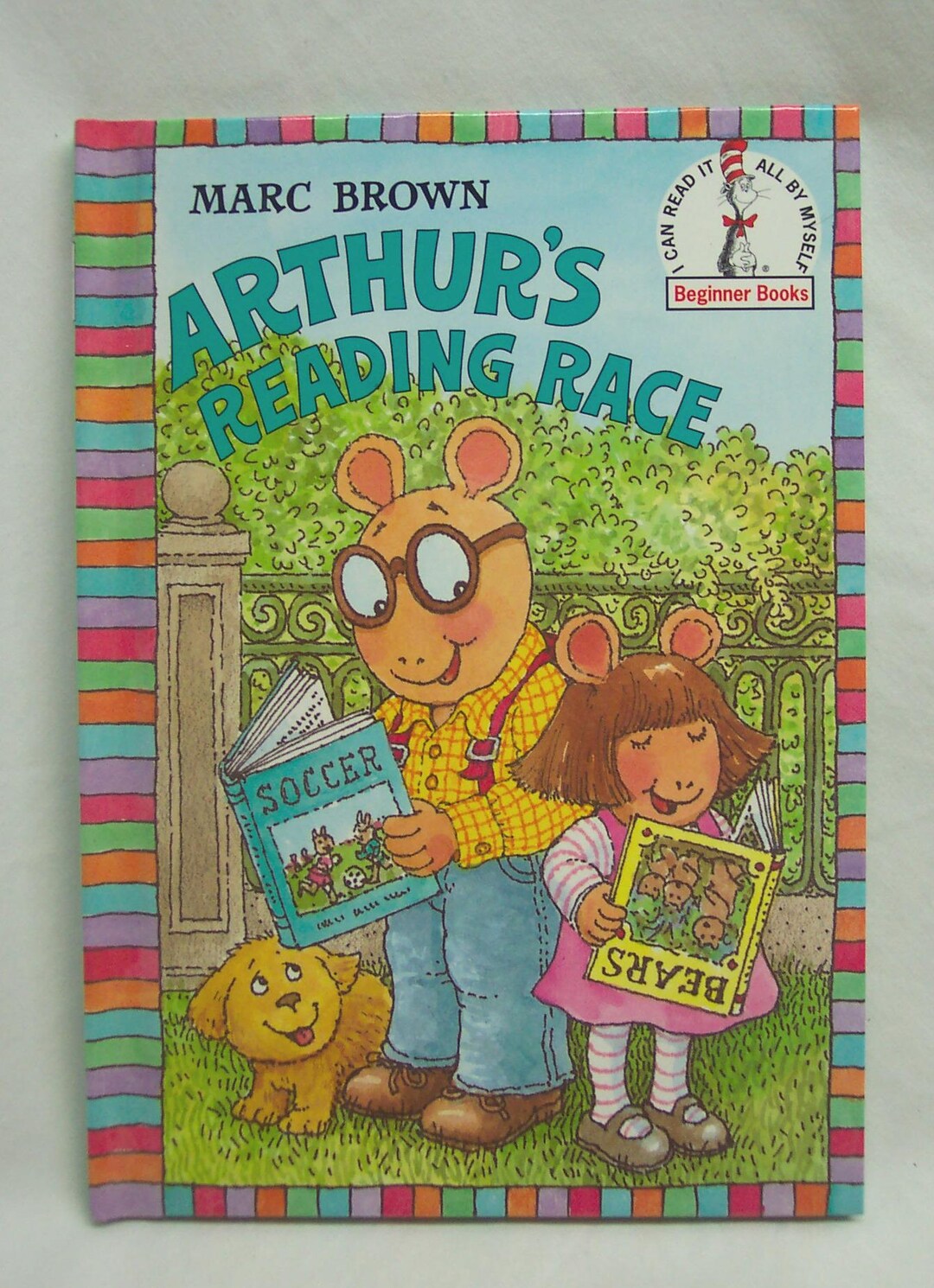 Vintage 1996 Marc Brown ARTHUR'S READING RACE Hardcover Book Beginner ...