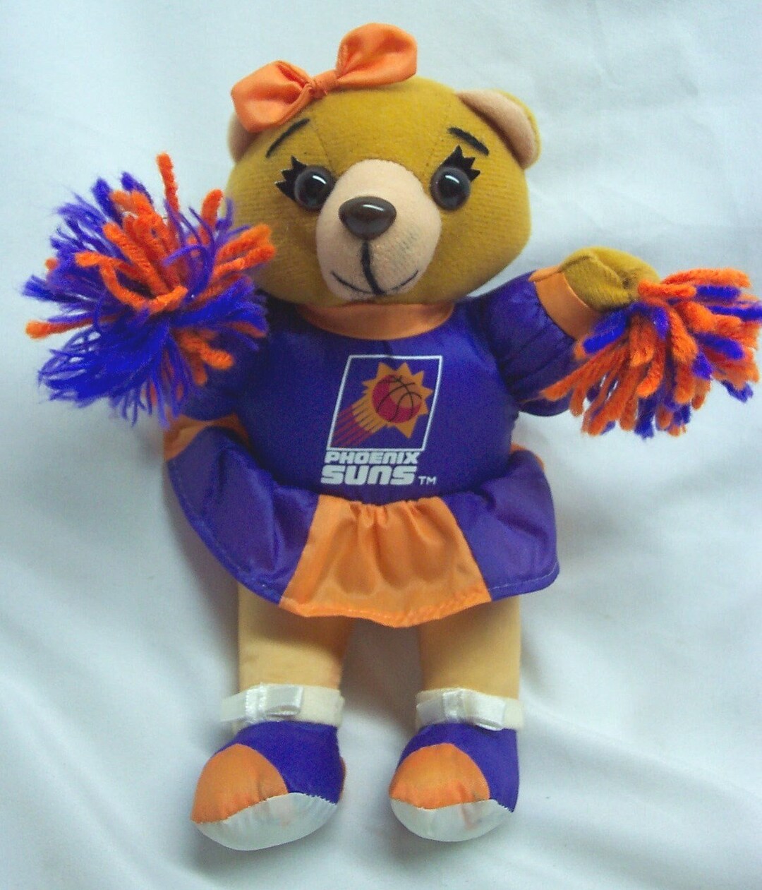 Vintage PHOENIX SUNS Basketball NBA Cheerleader Teddy Bear 8 Plush ...