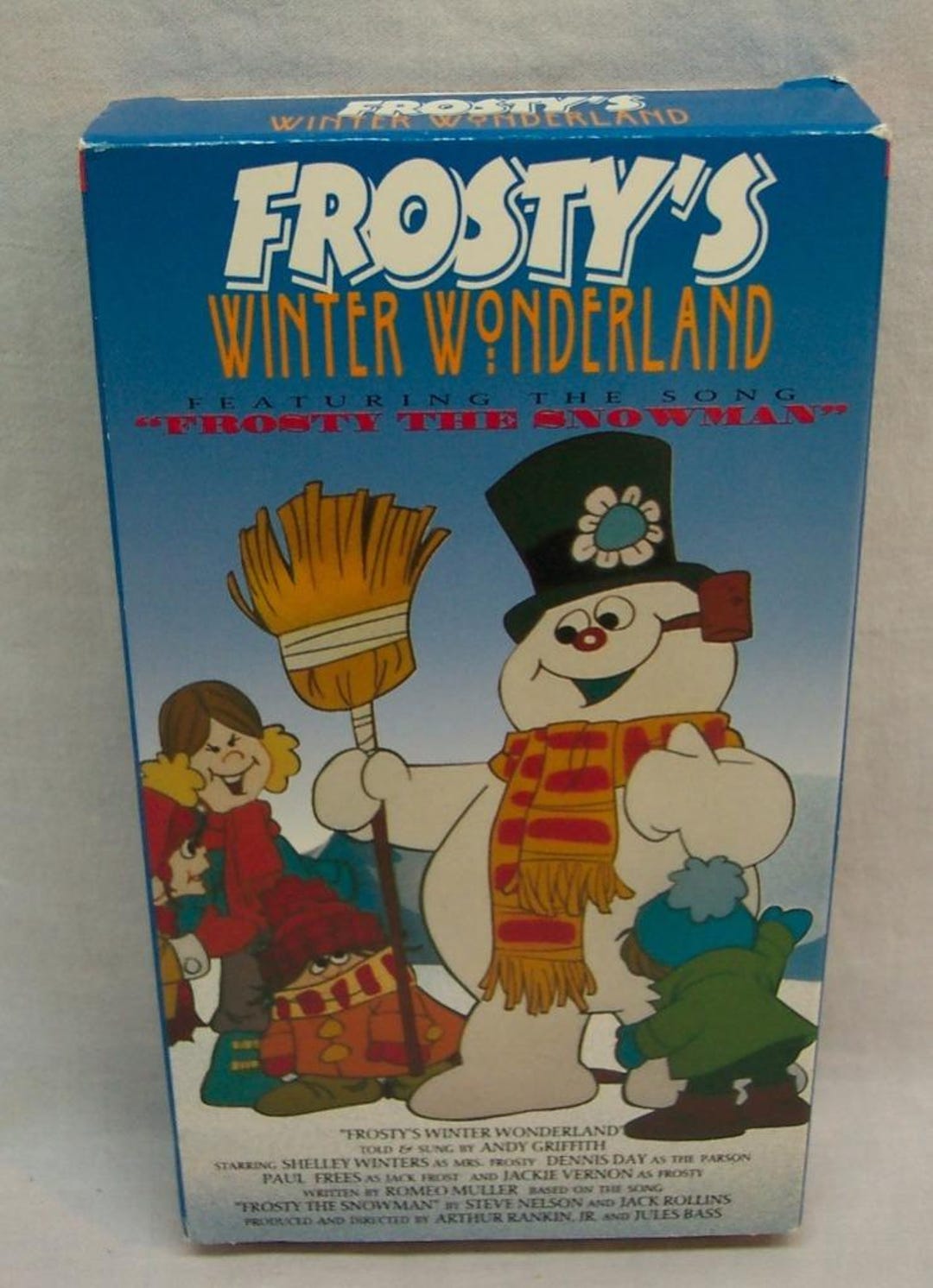 Vintage 1992 FROSTY'S WINTER WONDERLAND Frosty the Snowmanc Vhs Video ...