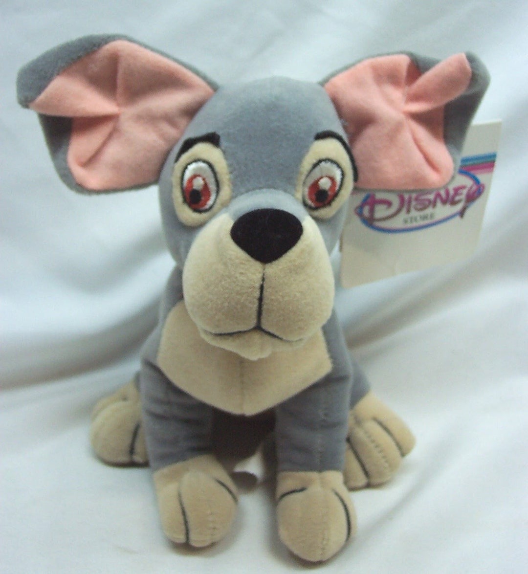 Vintage Walt Disney Store Lady and the Tramp TRAMP GRAY DOG - Etsy