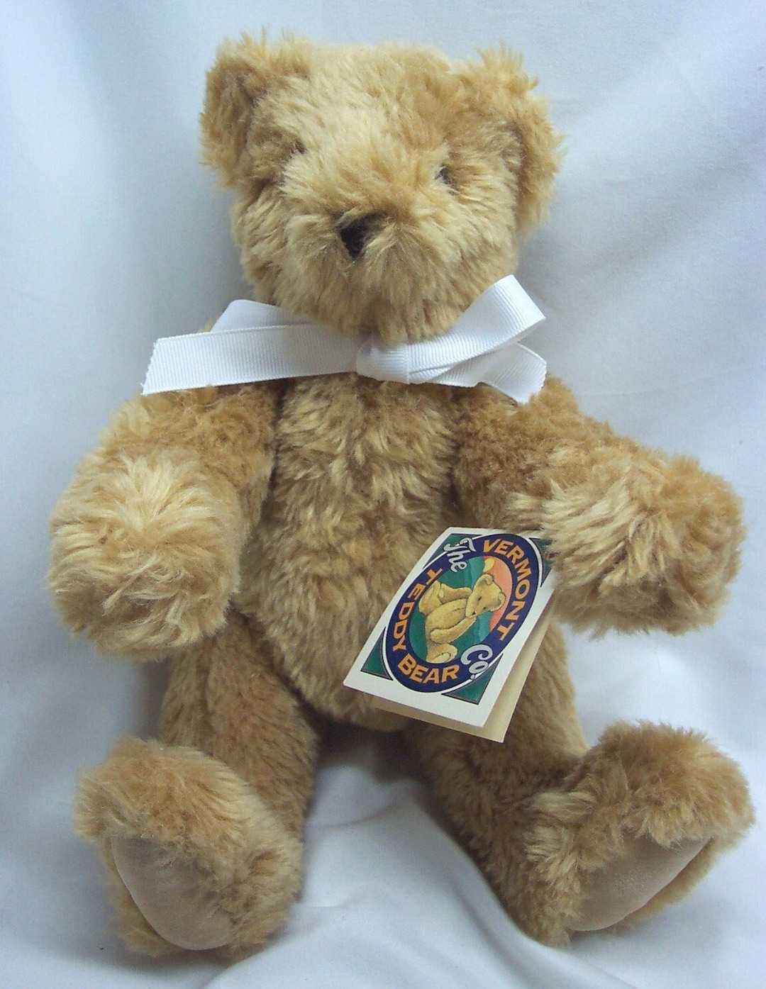 Vintage 1993 Vermont Teddy Bear Company JOINTED Teddy Bear - Etsy