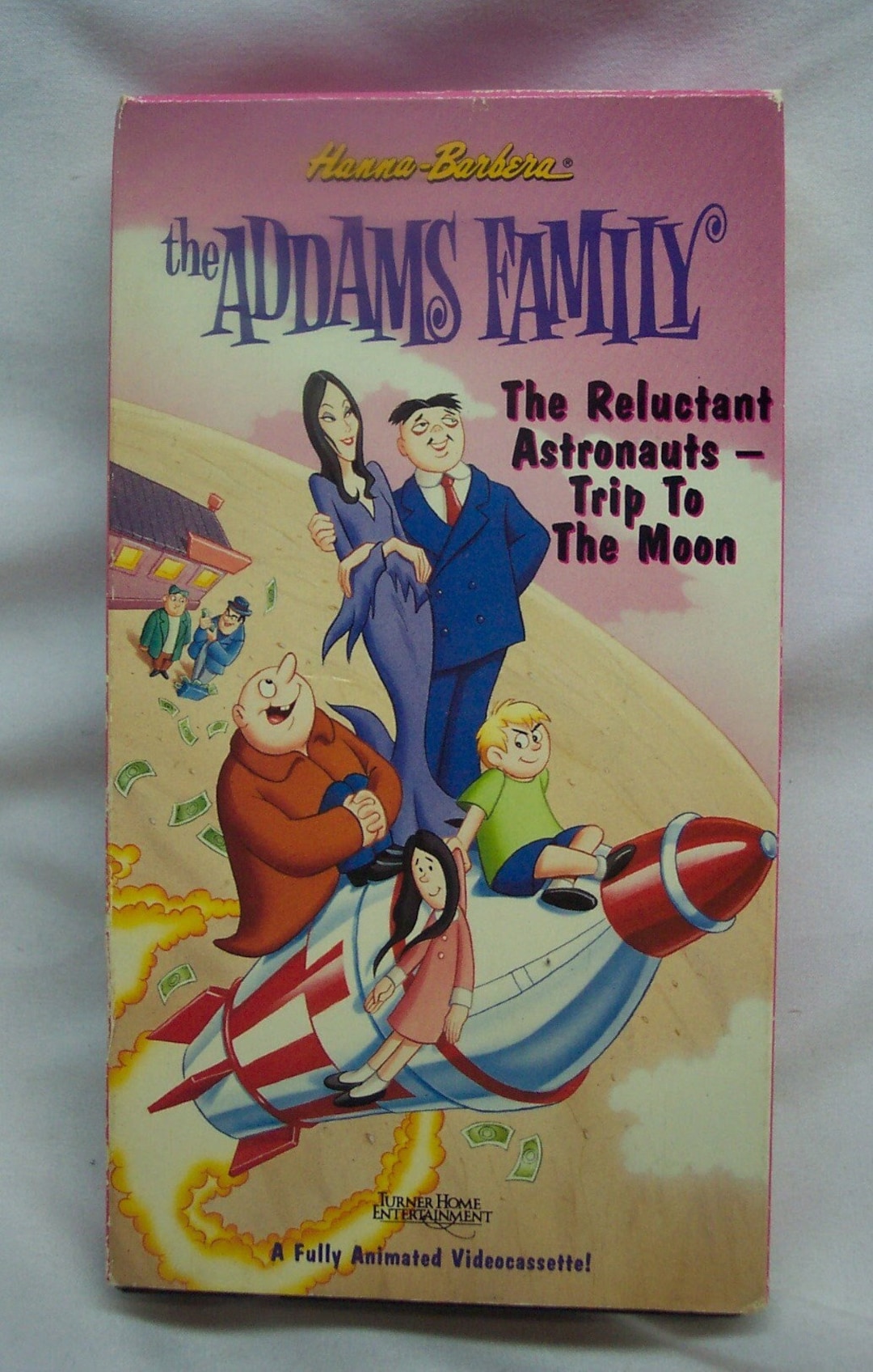 Vintage Hanna-barbera THE ADDAMS FAMILY Trip to the Moon Animated Vhs ...